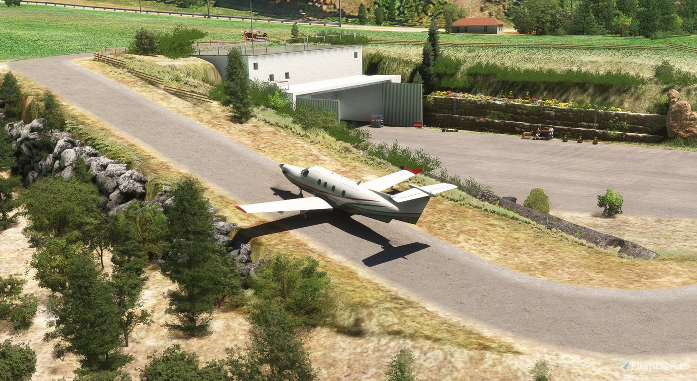 Locher Airfield LOCH ramp fix for Microsoft Flight Simulator | MSFS