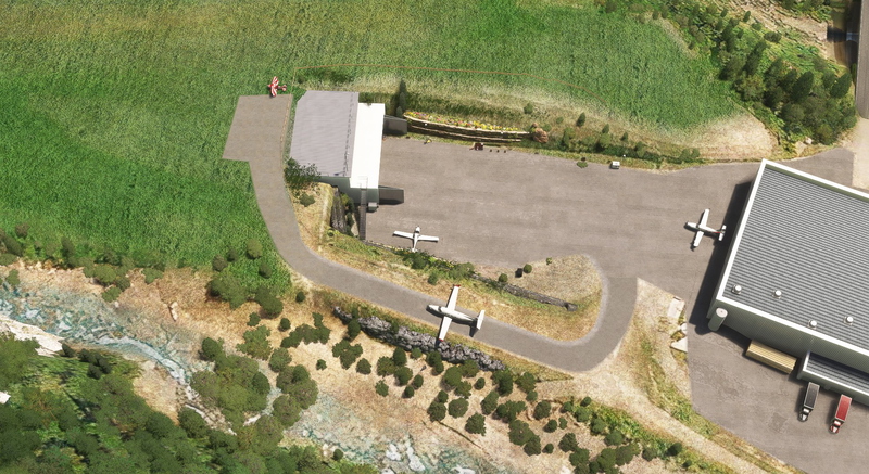 Locher Airfield LOCH ramp fix for Microsoft Flight Simulator | MSFS