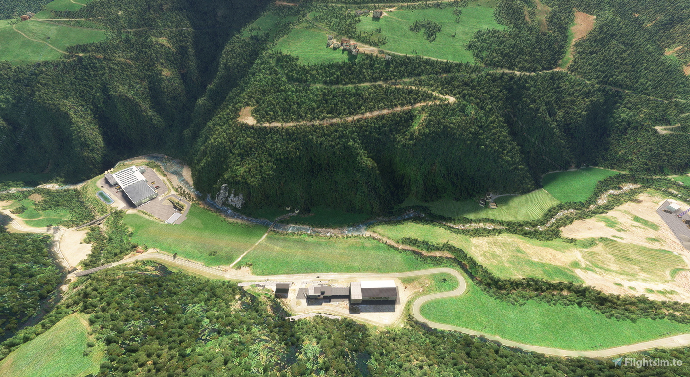 Locher Airfield LOCH ramp fix for Microsoft Flight Simulator | MSFS