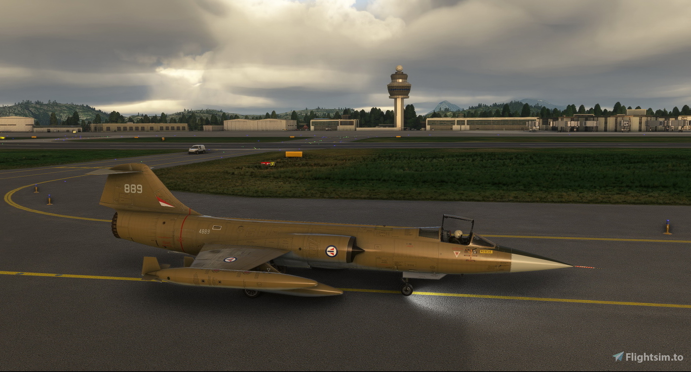 Lockheed F-104 Starfighter Royal Norwegian Air Force #889 for Microsoft ...