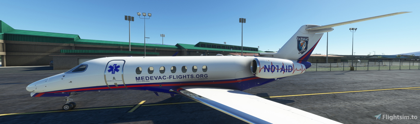Longitude - Medevac-Flights.org by Tarmac-aero for Microsoft Flight Simulator | MSFS