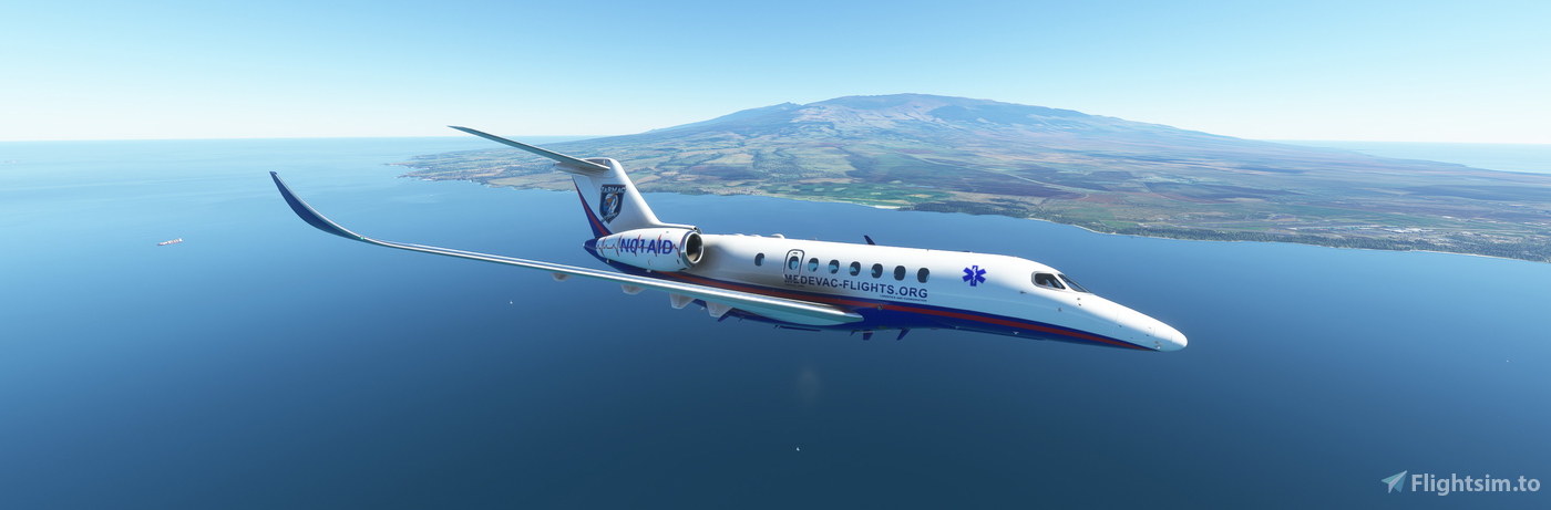 Longitude - Medevac-Flights.org by Tarmac-aero for Microsoft Flight Simulator | MSFS