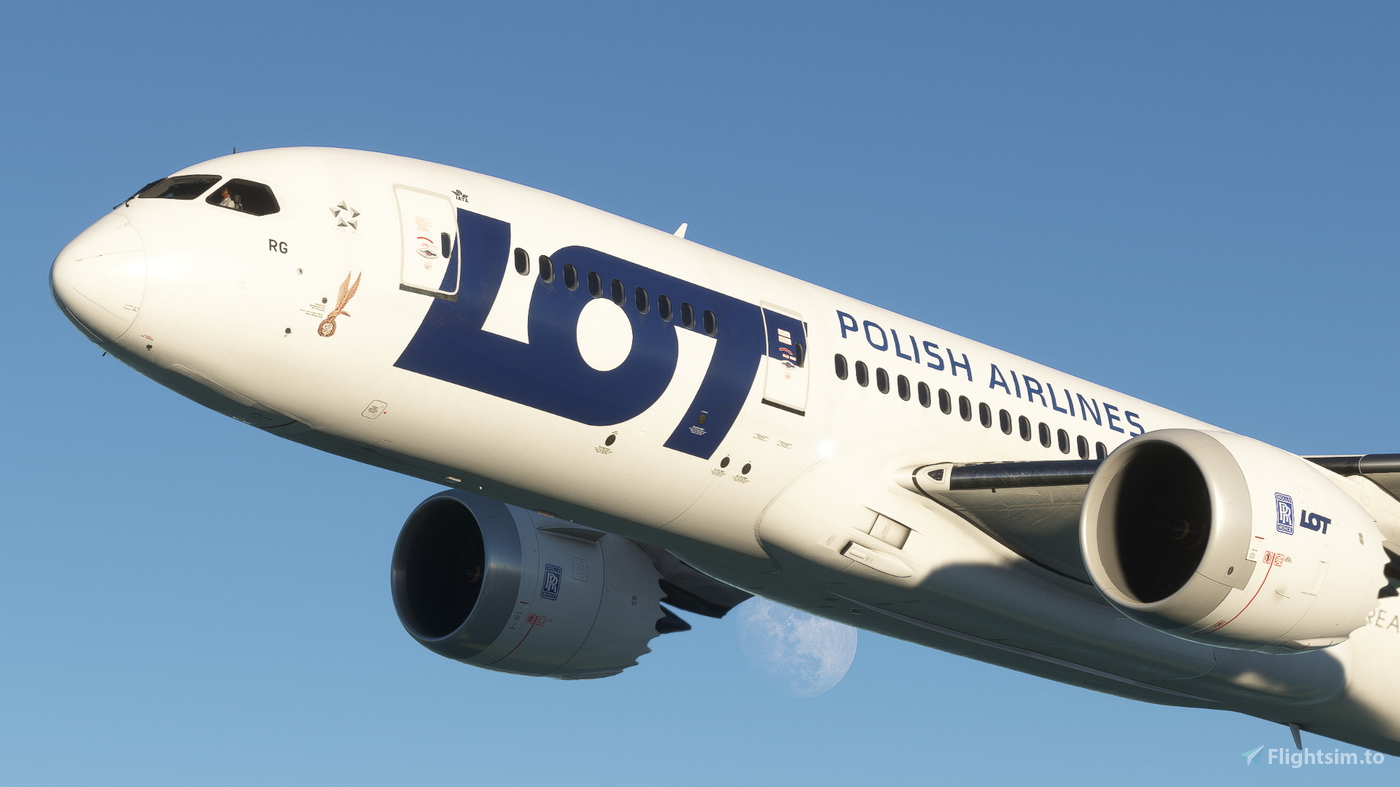 LOT Polish Airlines [Pack 8K] Kuro B787-8 v2 for Microsoft Flight ...