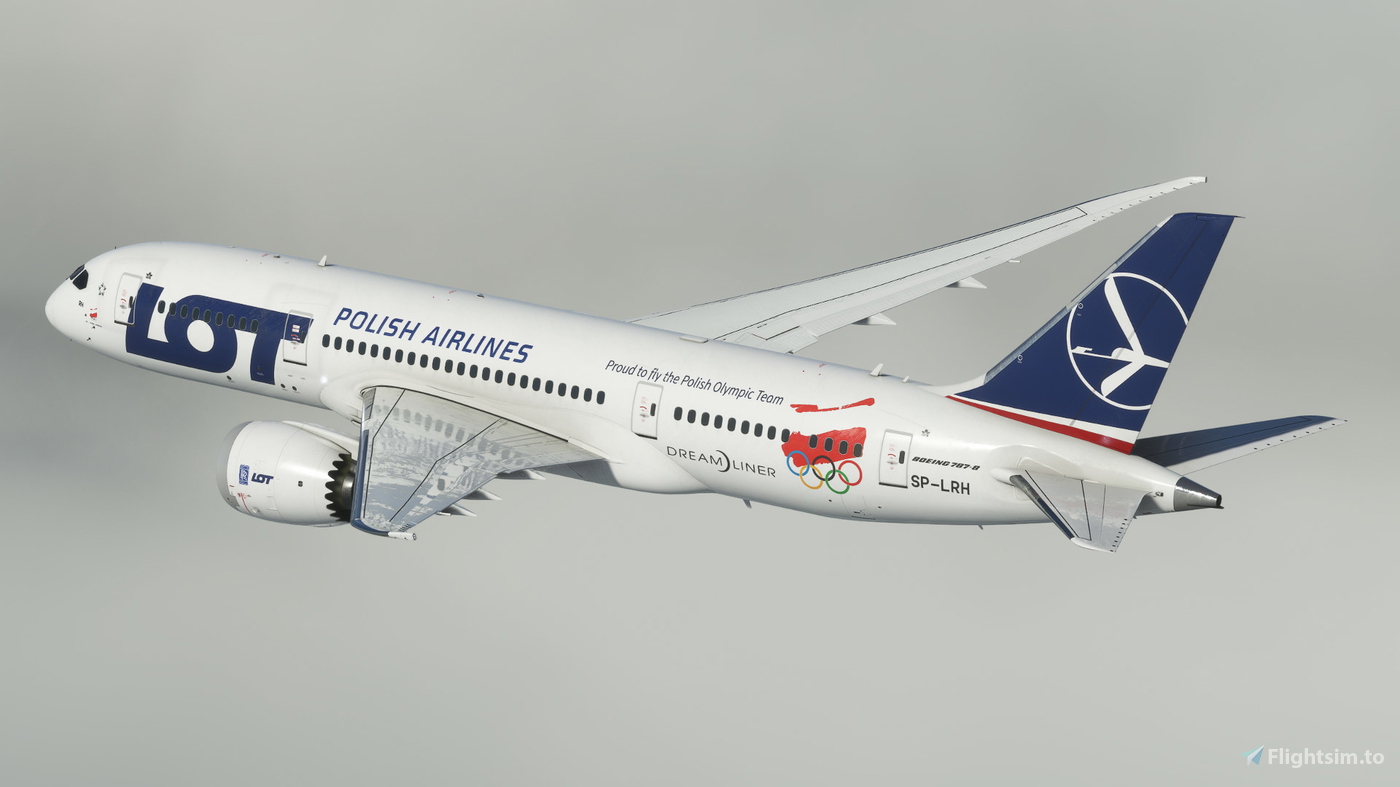 LOT Polish Airlines [Pack 8K] Kuro B787-8 v2 for Microsoft Flight ...