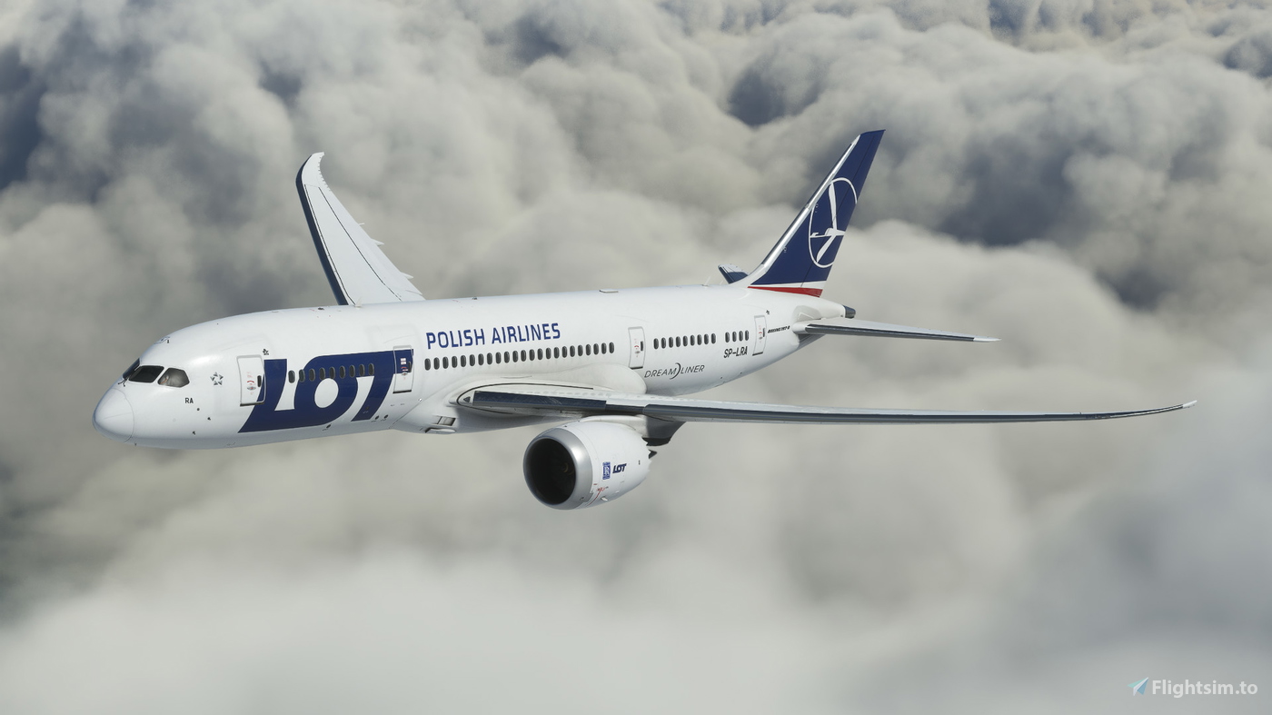 LOT Polish Airlines [Pack 8K] Kuro B787-8 v2 for Microsoft Flight ...