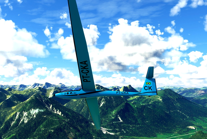 LS4 Livery Catrapo Blue for Microsoft Flight Simulator | MSFS