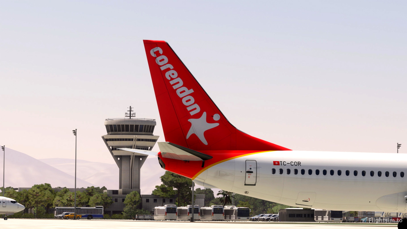 LTAI Antalya FSLTL Static Aircraft for Microsoft Flight Simulator | MSFS