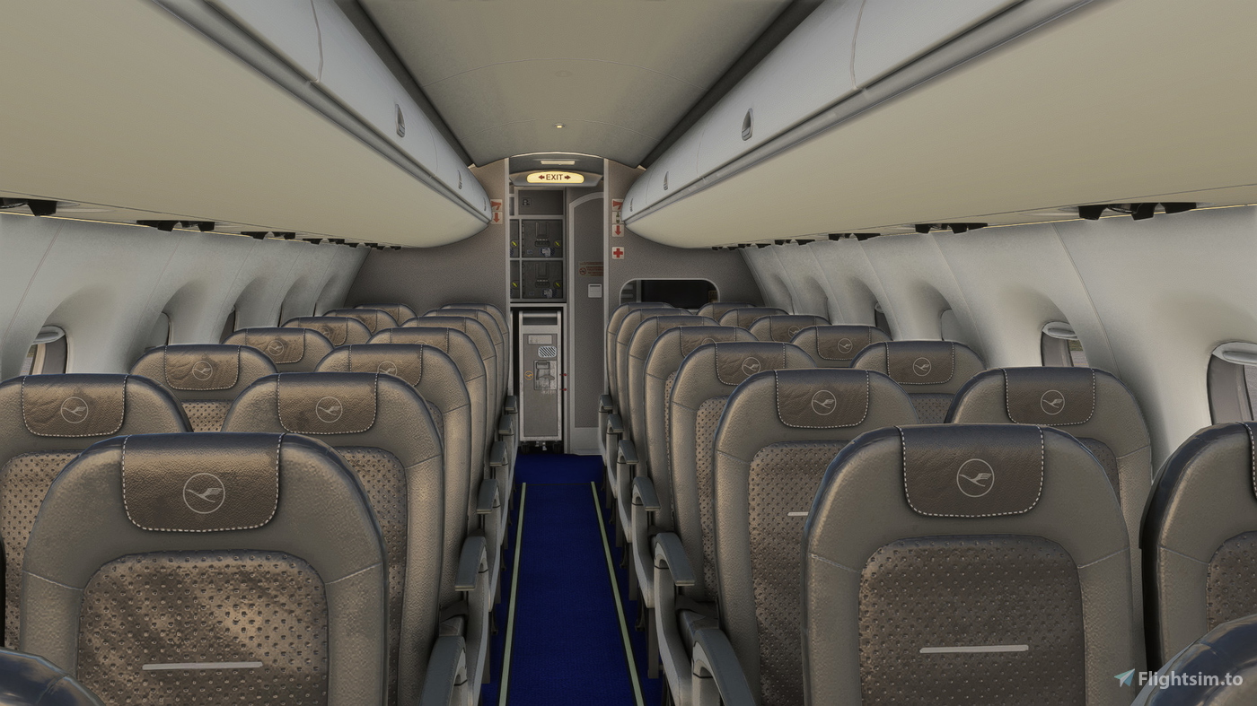Lufthansa Cityline [Pack] w/Cabin FSS E190 for Microsoft Flight ...