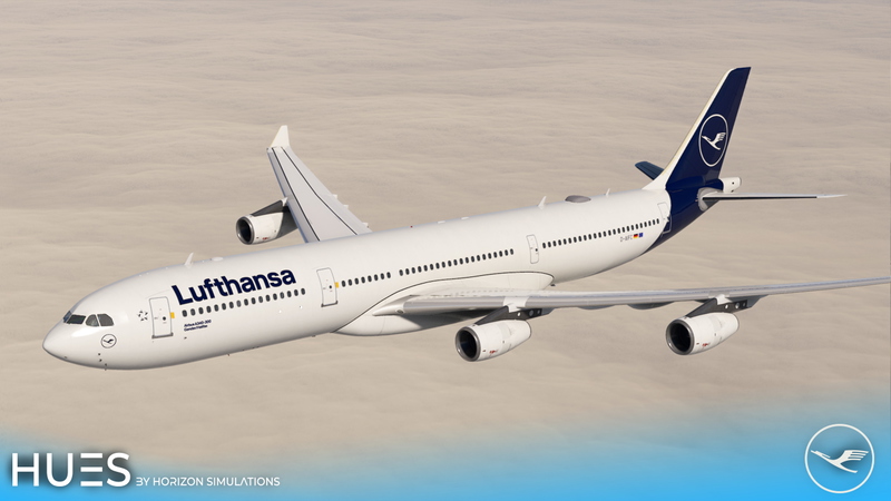 Lufthansa Livery Pack | LVFR A340 (8K) for Microsoft Flight Simulator ...