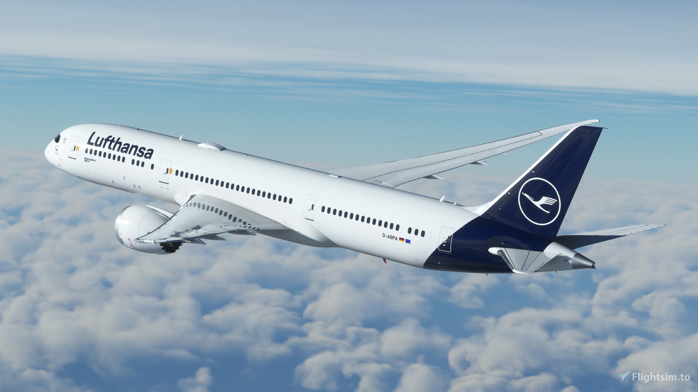 Lufthansa [Fleet] Boeing 787-9 HorizonSim [8K+4K] for Microsoft Flight ...