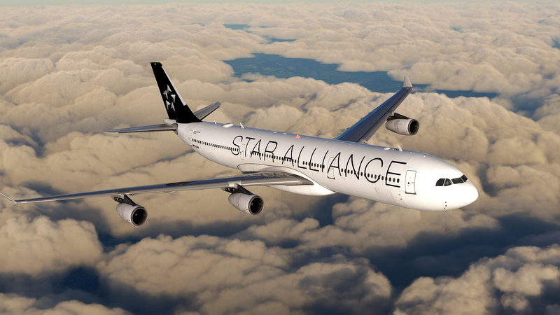 Lufthansa (Star Alliance) (D-AIFA) - LVRF A340-300 for Microsoft Flight ...