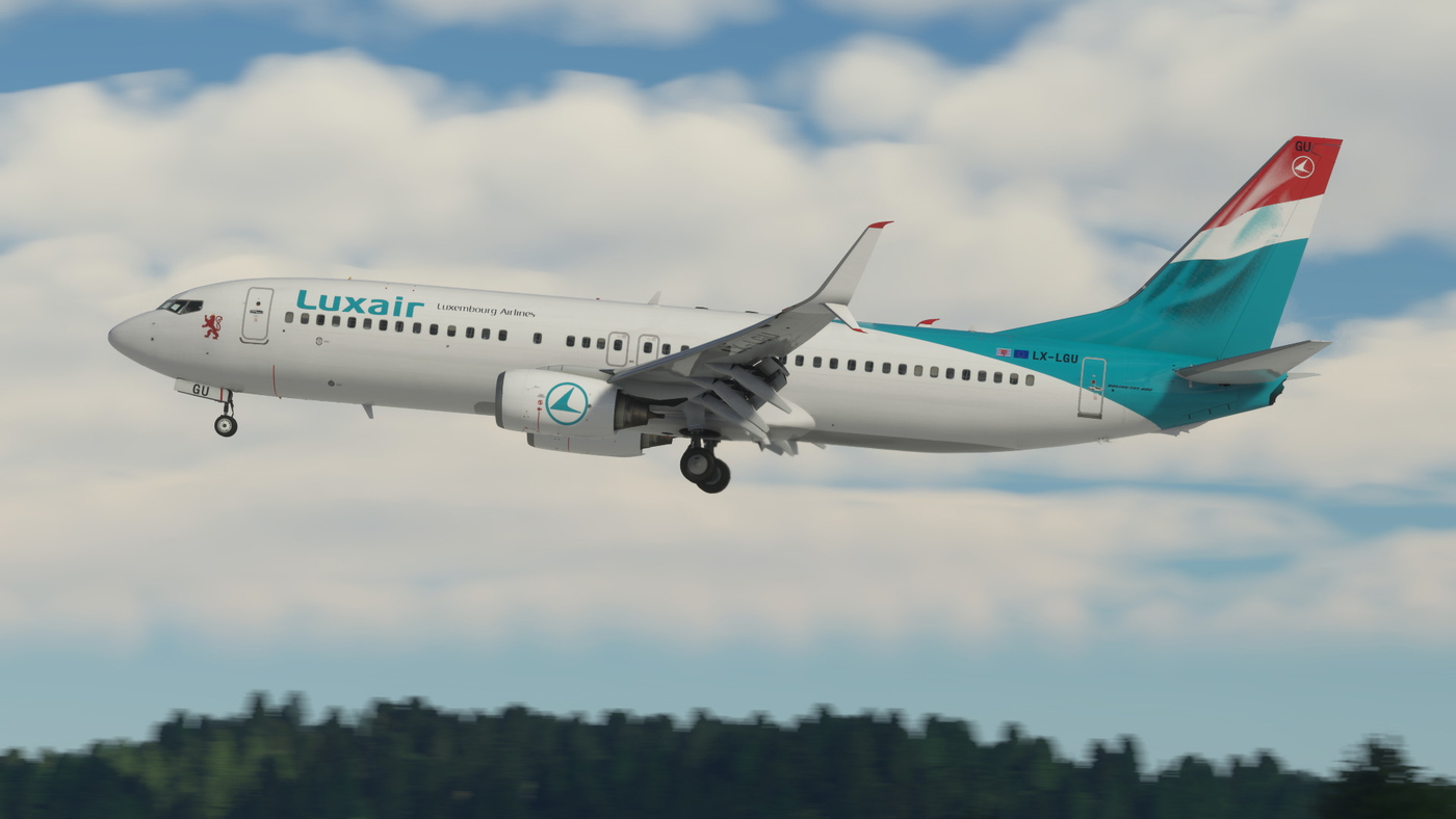 Luxair (LX-LGU) - PMDG 737-800 pro Microsoft Flight Simulator | MSFS