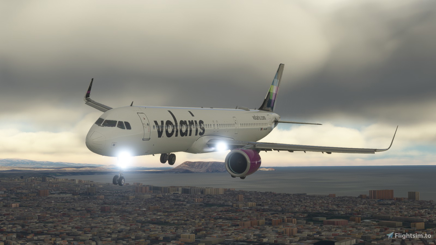 LVFR A21NX Volaris (XA-VSM) (8K) for Microsoft Flight Simulator | MSFS