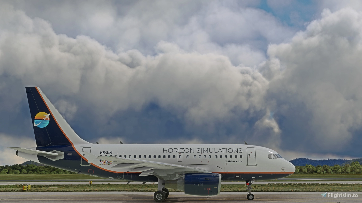 Horizon Simulations Airbus A318ceo - for LVFR A318 for Microsoft Flight Simulator | MSFS