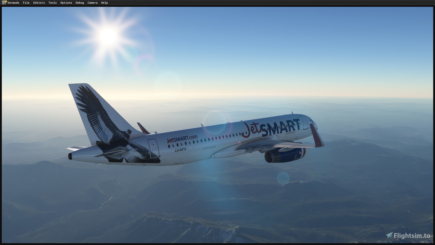 LVFR A320-232 JetSMART Livery Pack for Microsoft Flight Simulator | MSFS