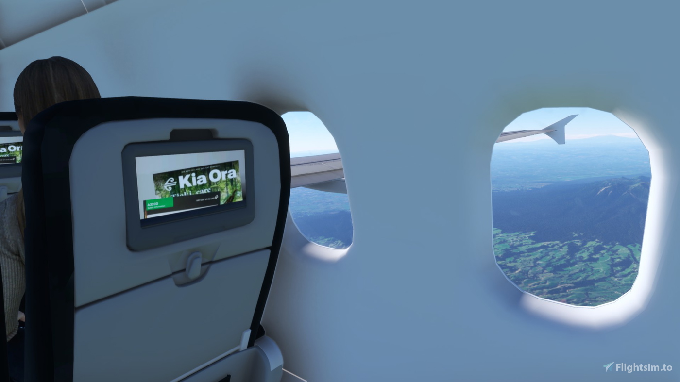 LVFR A320ceo Custom Cabin Megapack for Microsoft Flight Simulator | MSFS