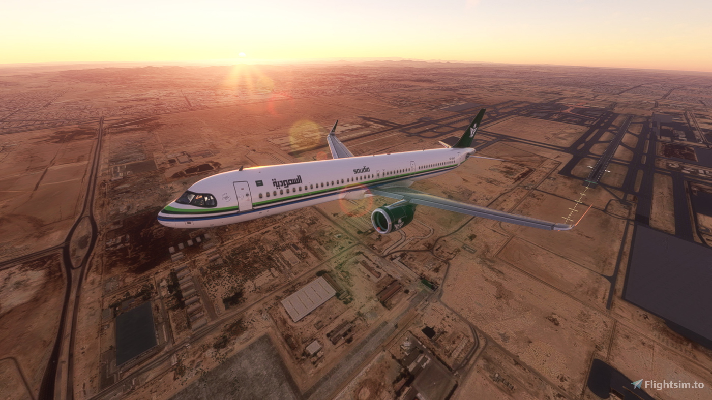 LVFR A321 NEO - SAUDI ARABIAN AIRLINES HZ-ASAC RETRO for Microsoft ...