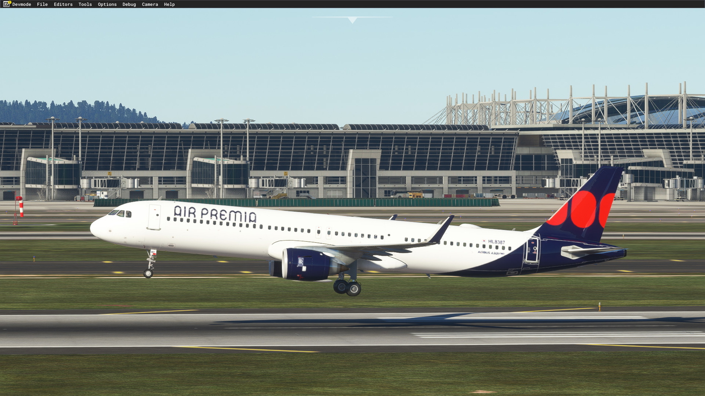 [LVFR A321 NEO] 8K AIR PREMIA LIVERY for Microsoft Flight Simulator | MSFS