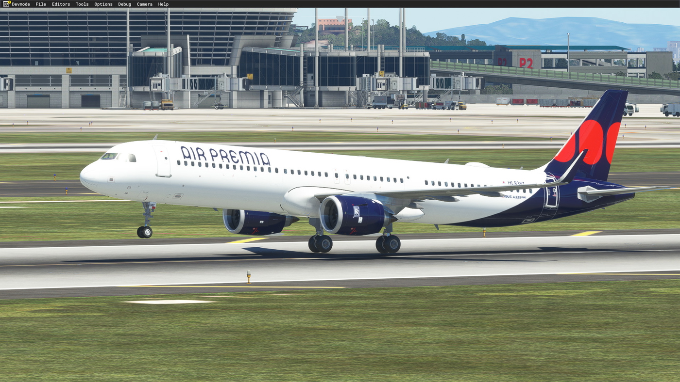 [LVFR A321 NEO] 8K AIR PREMIA LIVERY for Microsoft Flight Simulator | MSFS