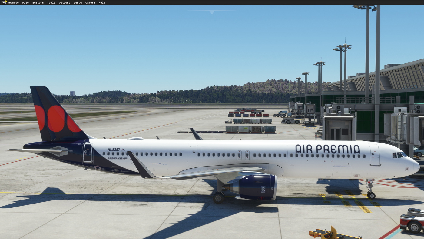 [LVFR A321 NEO] 8K AIR PREMIA LIVERY for Microsoft Flight Simulator | MSFS