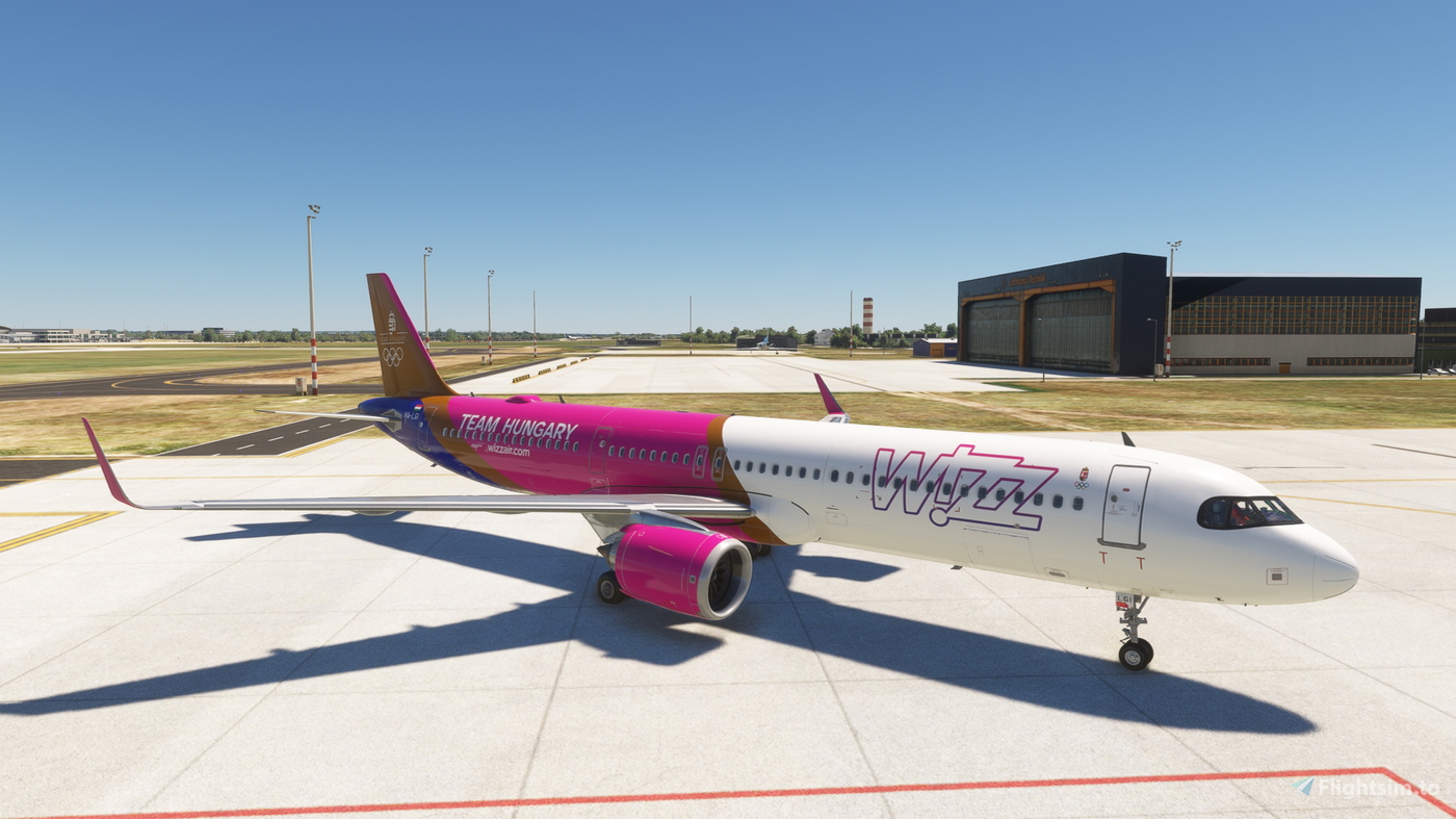LVFR A321neo- Wizz Air - "HA-LGI" Team Hungary Livery for Microsoft ...