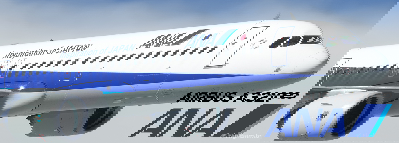 [LVFR A321NEO] ANA , ALL NIPPON AIRWAYS 8K LIVERY のために Microsoft Flight Simulator | MSFS