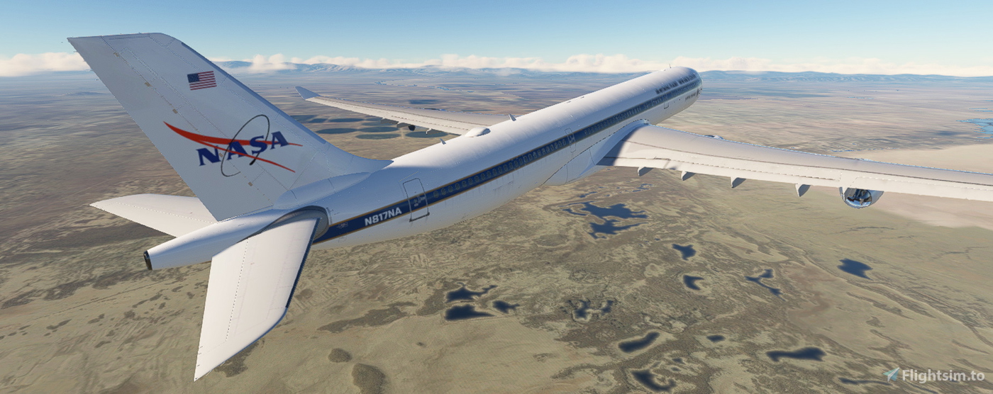 LVFR A340 NASA armstrong flying laboratory for Microsoft Flight ...