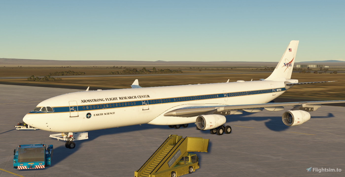 LVFR A340 NASA armstrong flying laboratory for Microsoft Flight ...