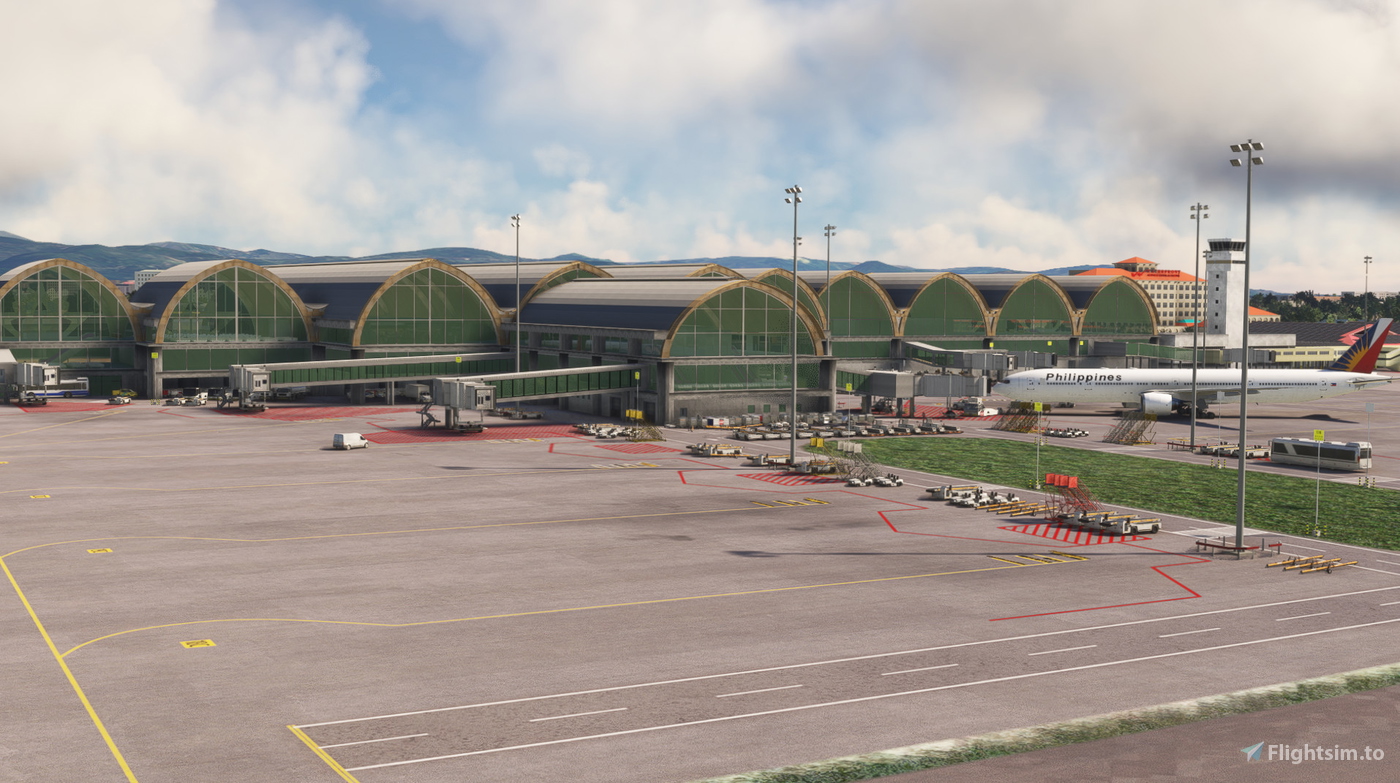 Mactan-Cebu International Airport (RPVM) for Microsoft Flight Simulator ...