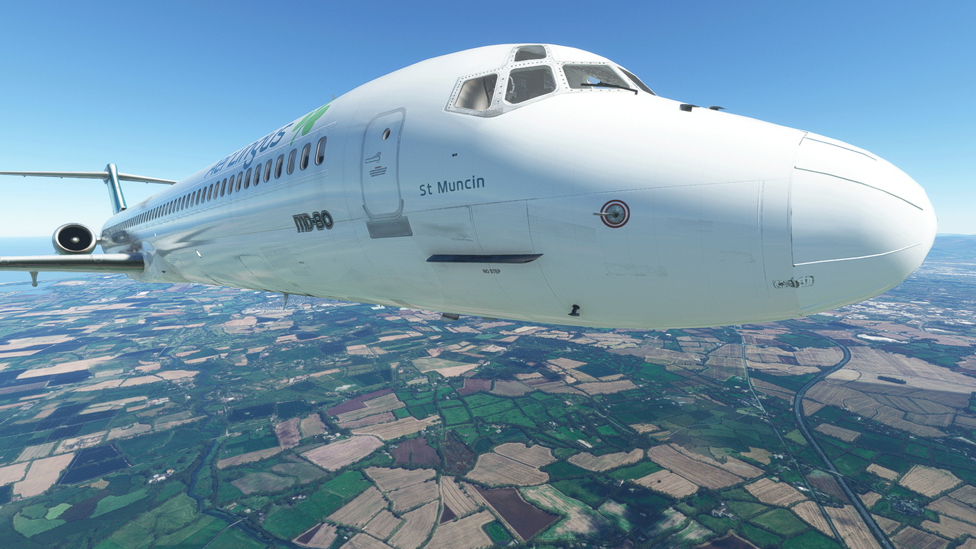 Maddog X /w cabin Aer Lingus (EI-EDY) for Microsoft Flight Simulator | MSFS