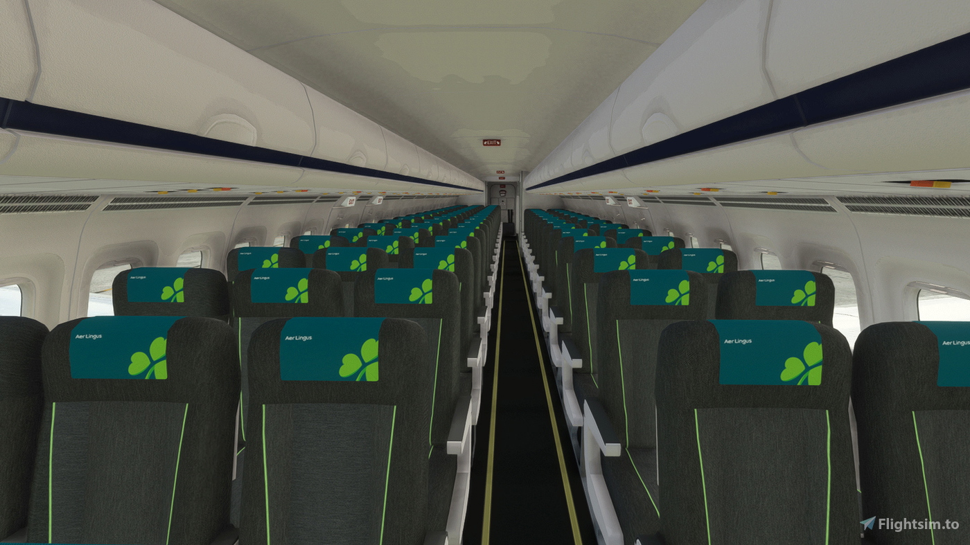 Maddog X /w cabin Aer Lingus (EI-EDY) for Microsoft Flight Simulator | MSFS