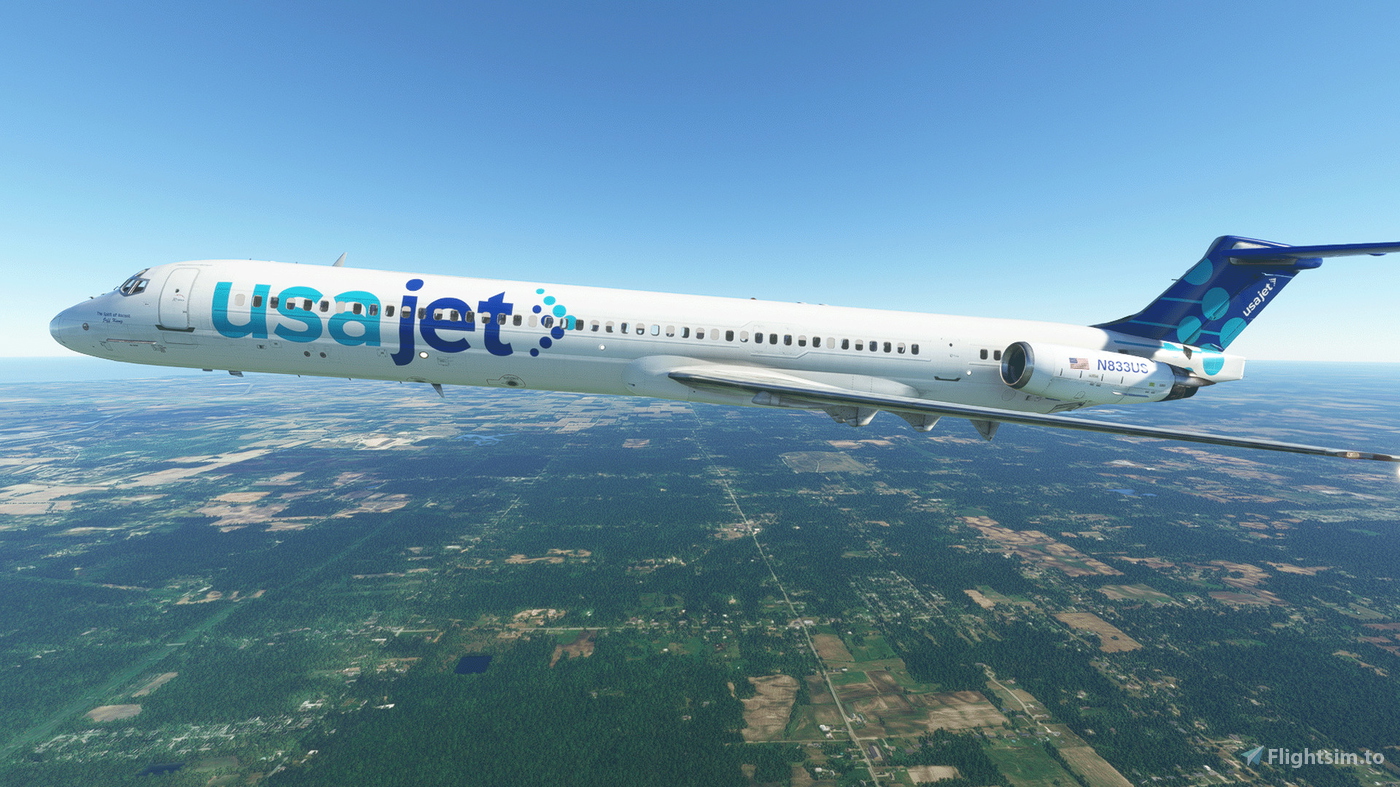 Maddog X USA Jet Airlines (N833US, N834US, N835US) for Microsoft Flight ...