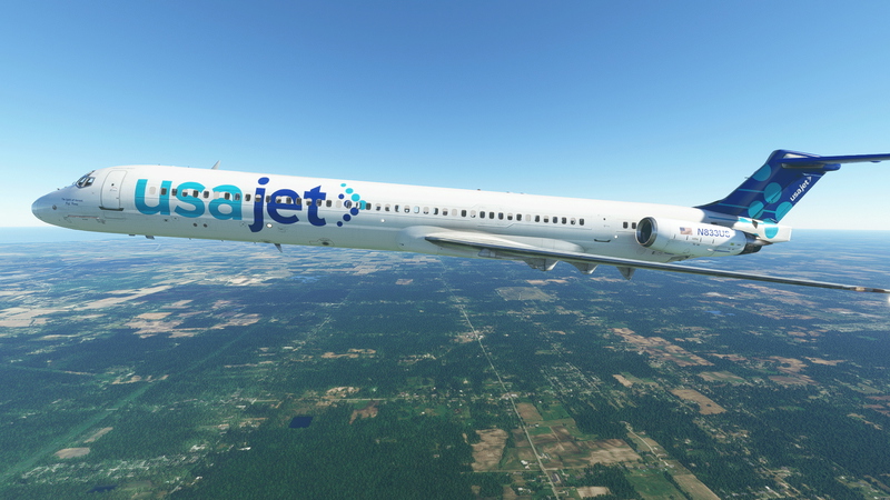 Maddog X USA Jet Airlines (N833US, N834US, N835US) for Microsoft Flight ...