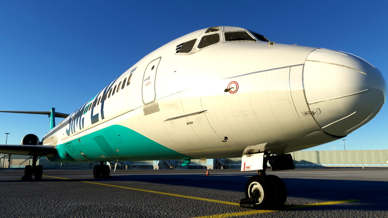 [MADDOGX] SimFly MD80 livery for Microsoft Flight Simulator | MSFS