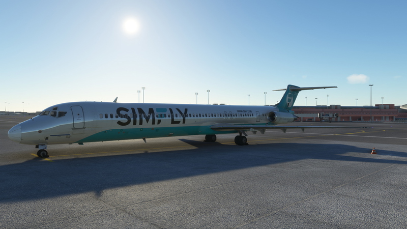 [MADDOGX] SimFly MD80 livery for Microsoft Flight Simulator | MSFS