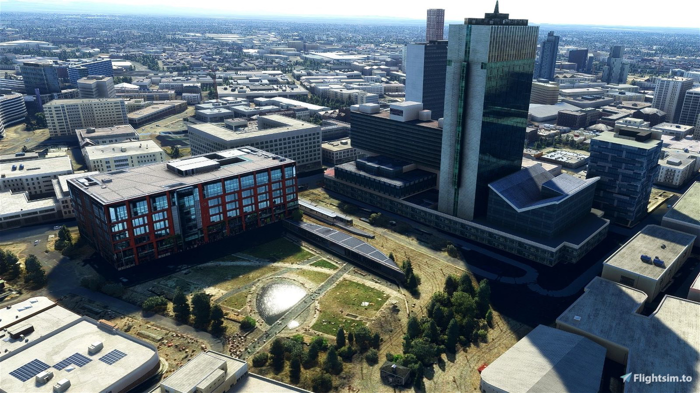 Manchester hand crafted POIs for Microsoft Flight Simulator | MSFS