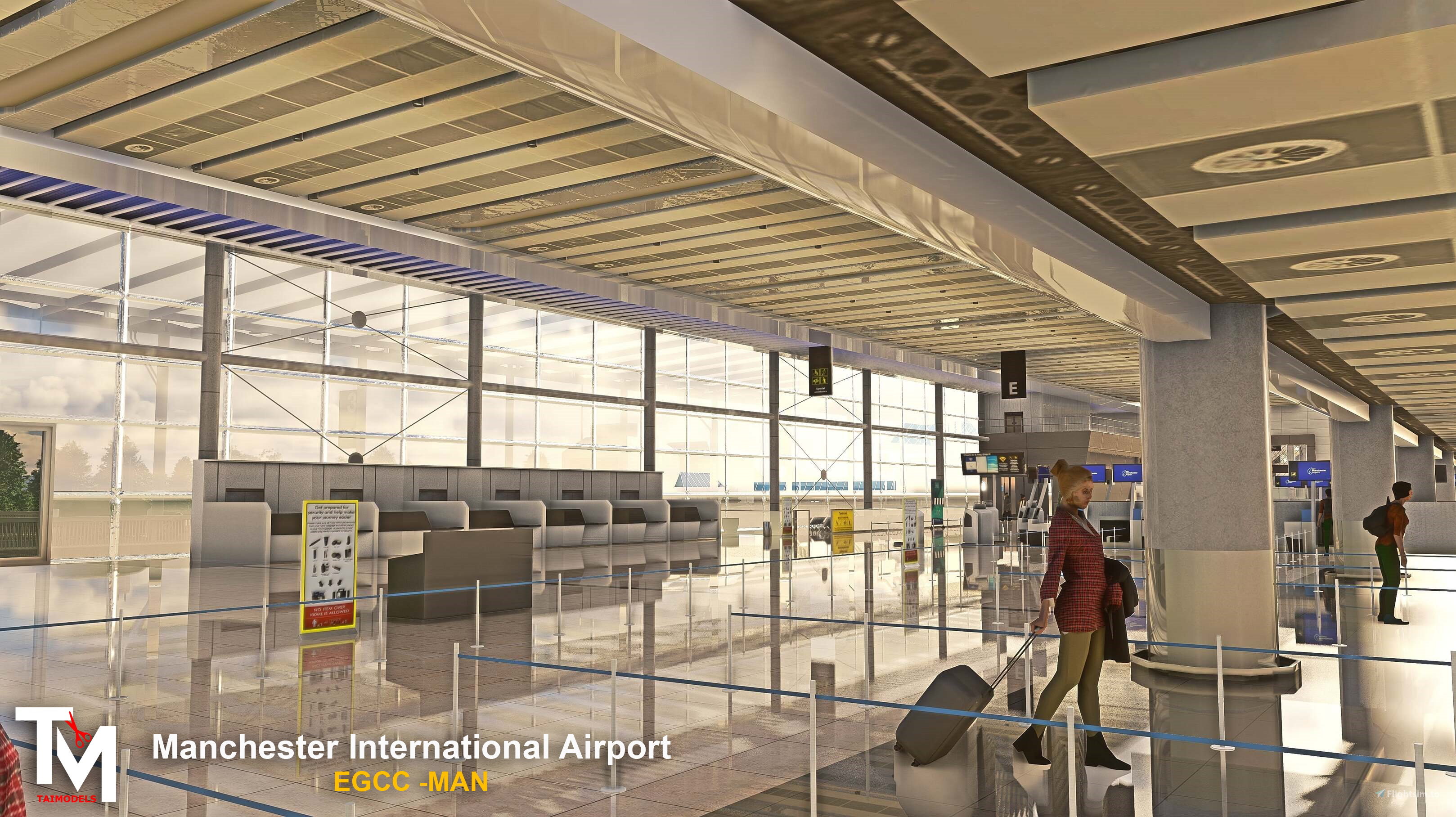 TAIMODELS - EGCC - Manchester Intl. Airport for Microsoft Flight ...