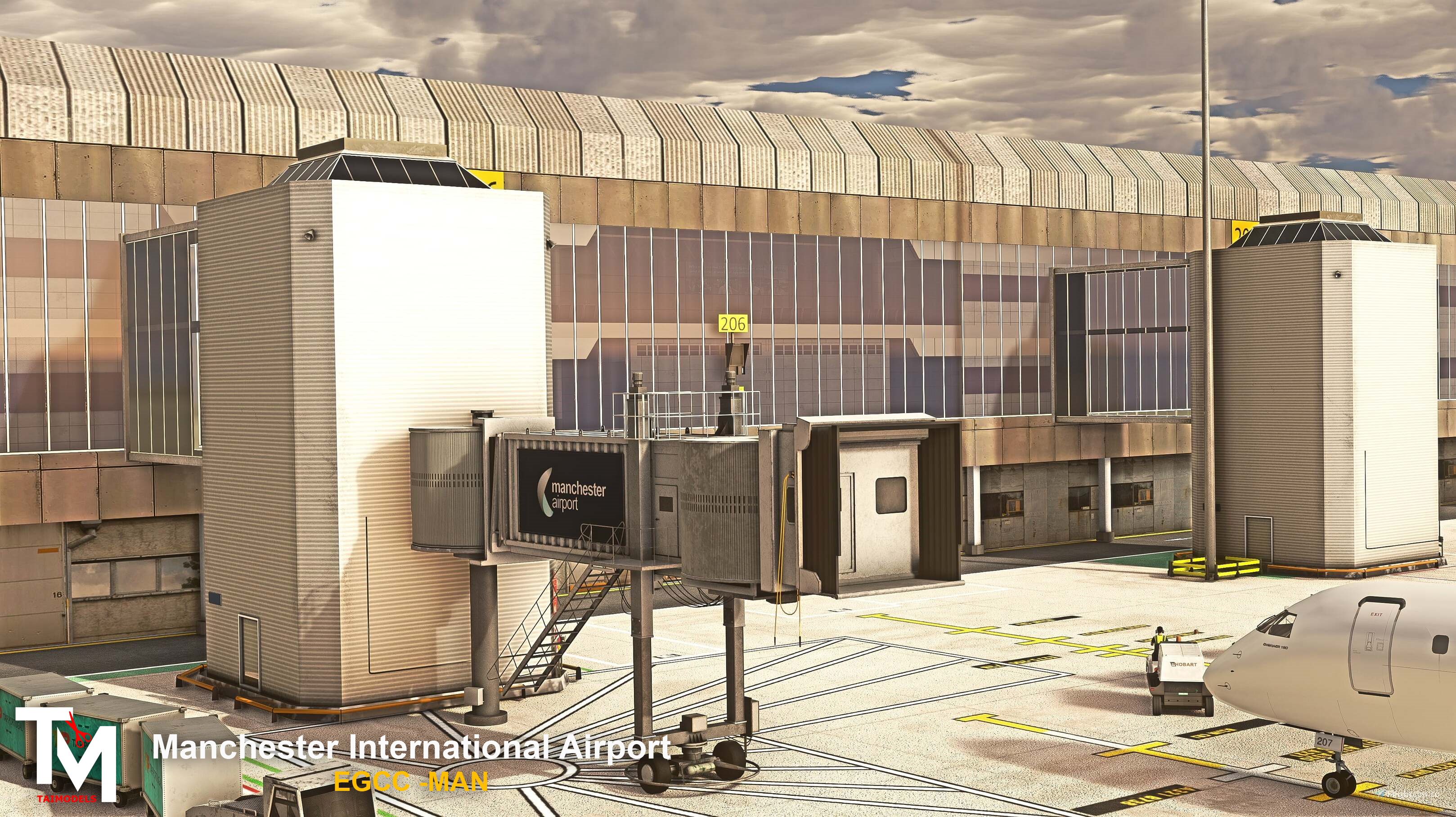 TAIMODELS - EGCC - Manchester Intl. Airport for Microsoft Flight ...
