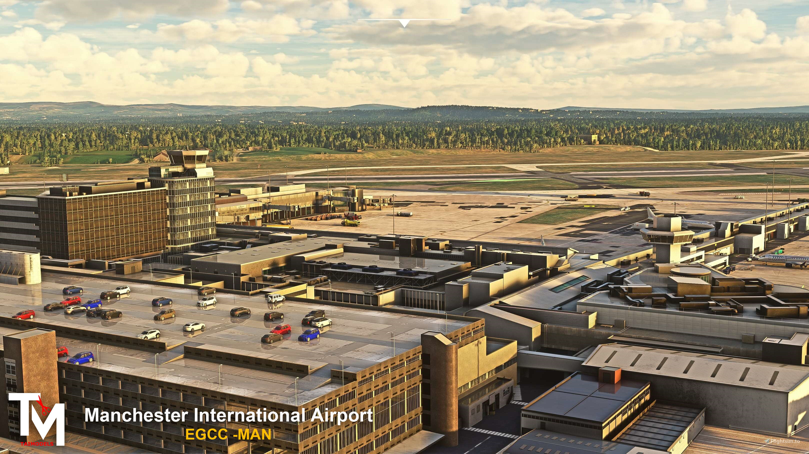 TAIMODELS - EGCC - Manchester Intl. Airport for Microsoft Flight ...