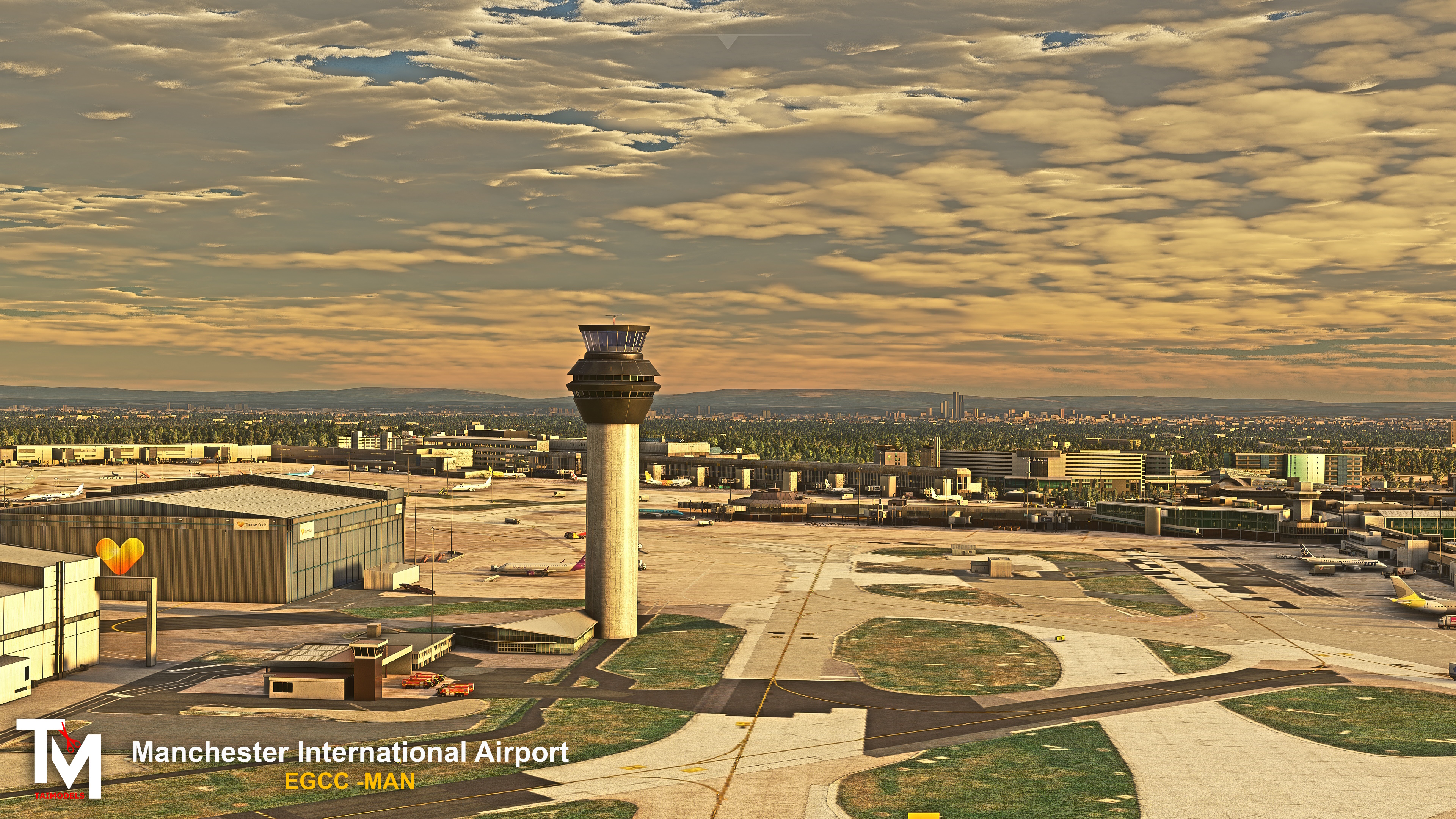 TAIMODELS - EGCC - Manchester Intl. Airport for Microsoft Flight ...