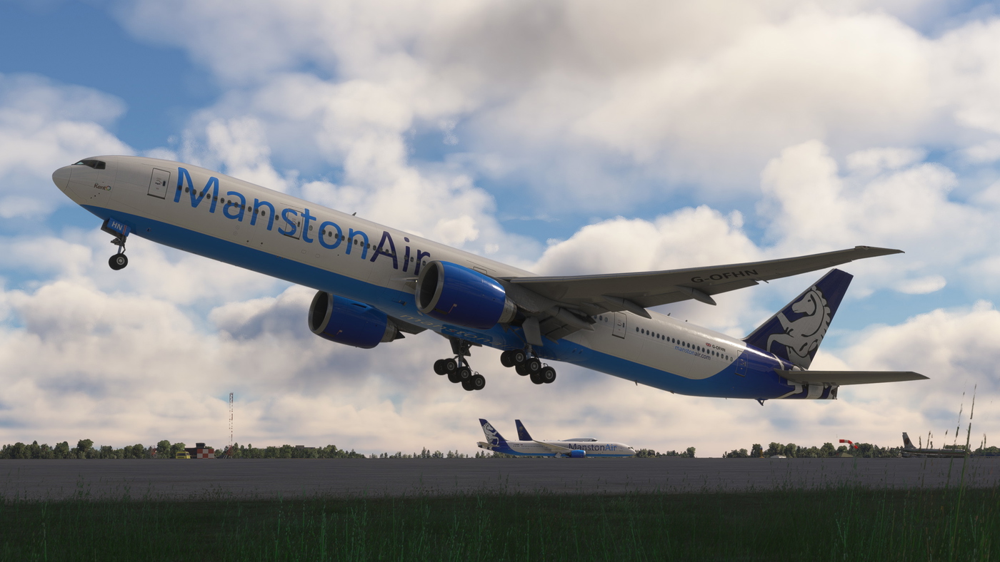 Manston Air Boeing 777-300ER Pack for Microsoft Flight Simulator | MSFS