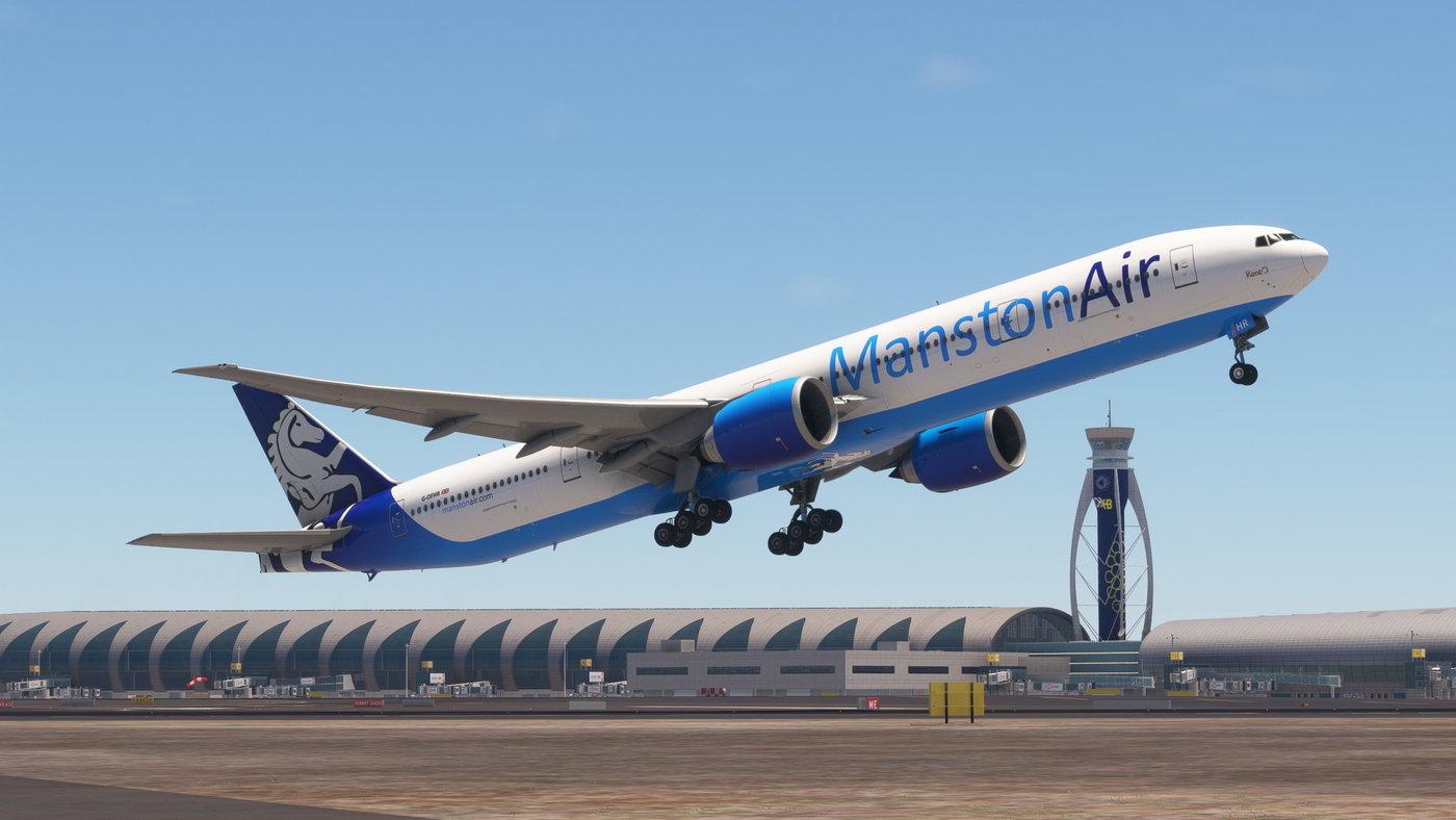 Manston Air Boeing 777-300ER Pack for Microsoft Flight Simulator | MSFS
