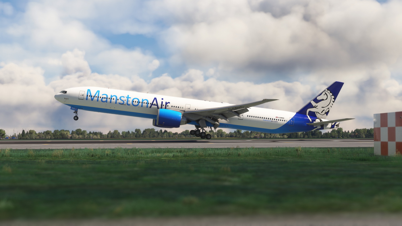 Manston Air Boeing 777-300ER Pack for Microsoft Flight Simulator | MSFS