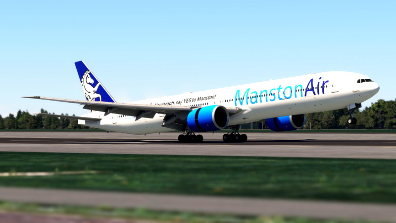 Manston Air Boeing 777-300ER Pack for Microsoft Flight Simulator | MSFS