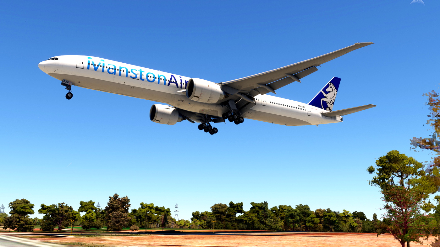 Manston Air Boeing 777-300ER Pack for Microsoft Flight Simulator | MSFS