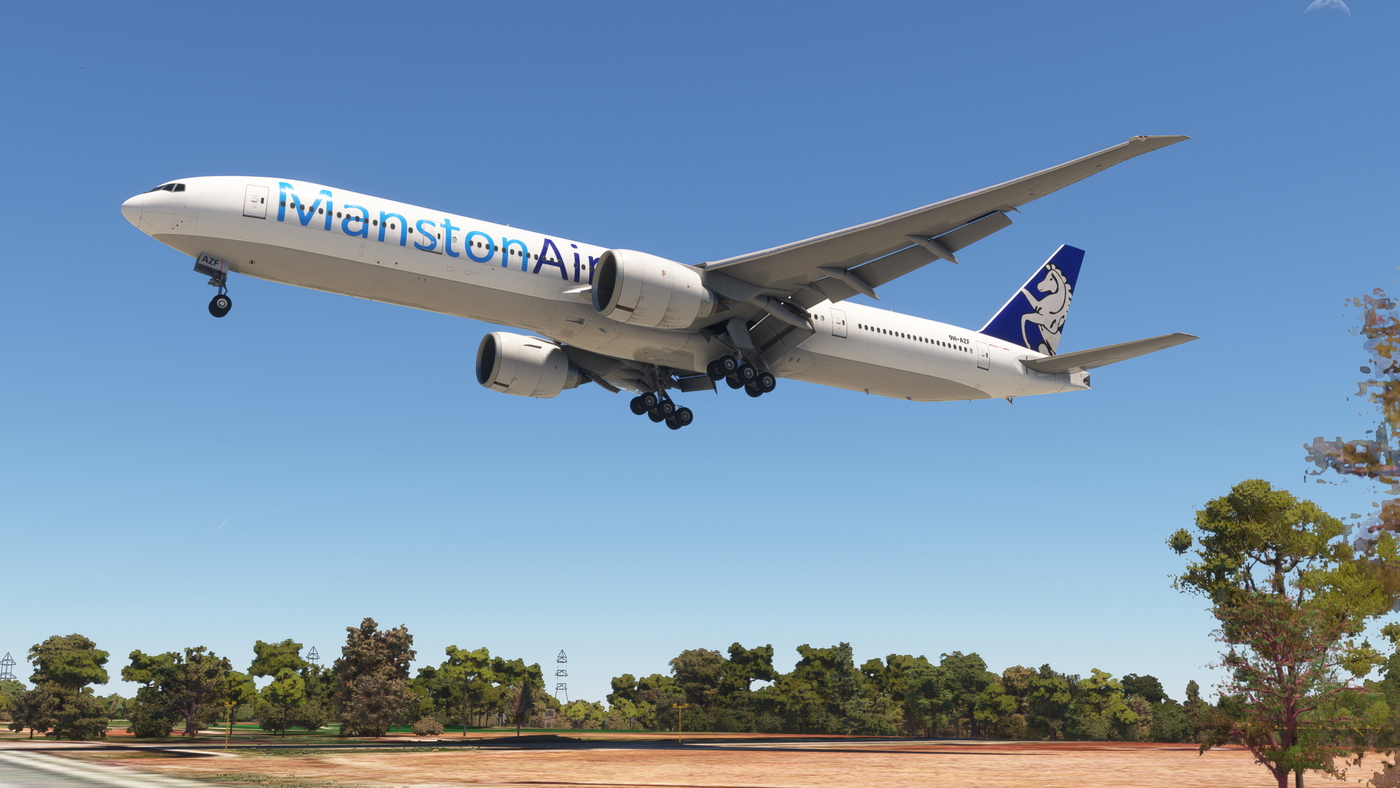 Manston Air Boeing 777-300ER Pack for Microsoft Flight Simulator | MSFS
