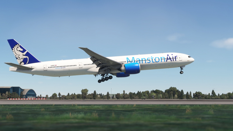 Manston Air Boeing 777-300ER Pack for Microsoft Flight Simulator | MSFS