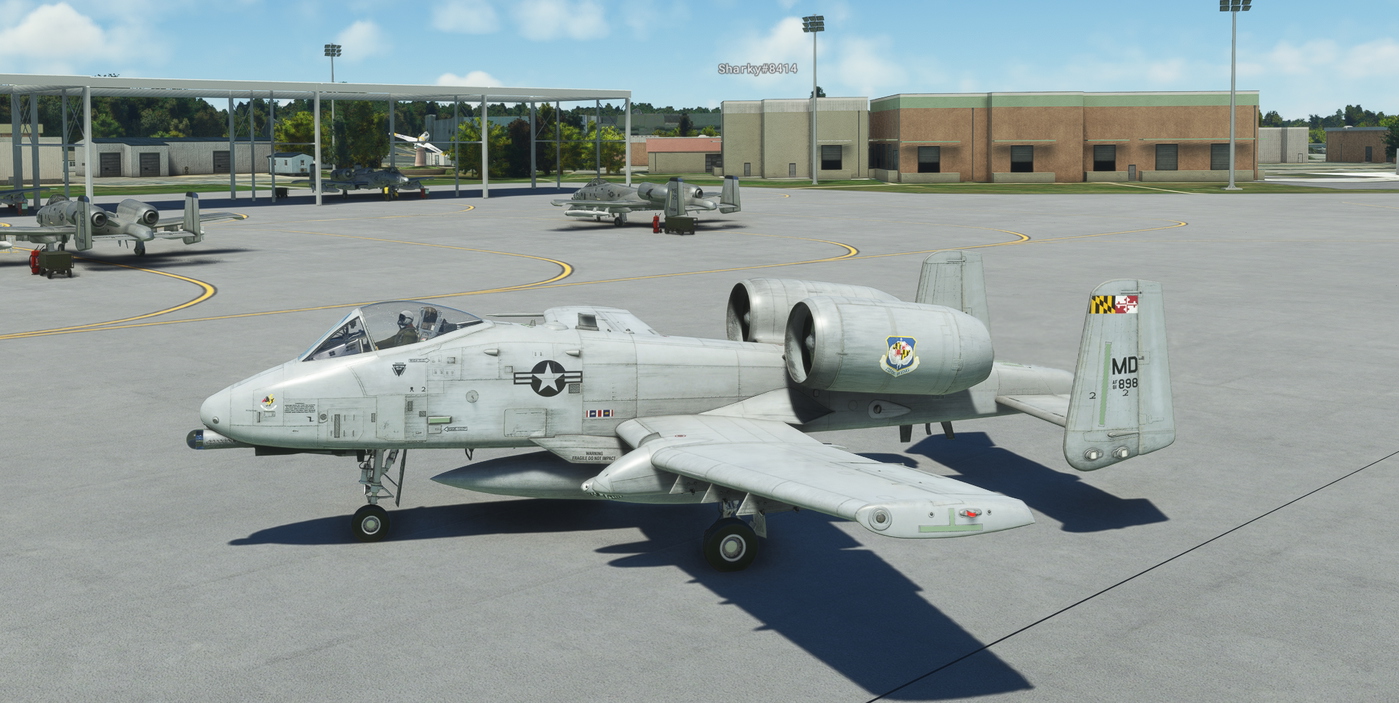Martin State tails for Deimos A-10 vTAC для Microsoft Flight Simulator ...