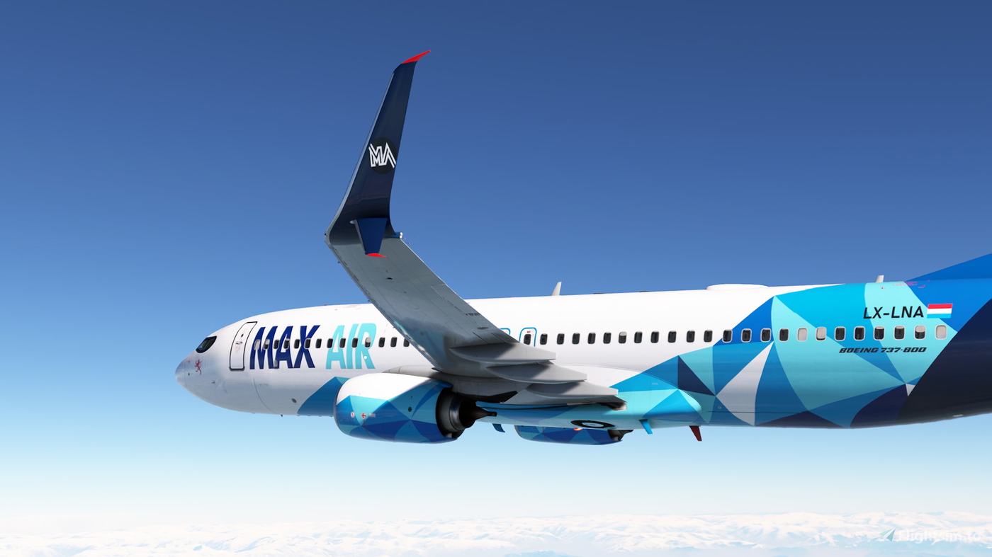 MaxAir Virtual Fleet Pack - PMDG 737-800NG for Microsoft Flight ...