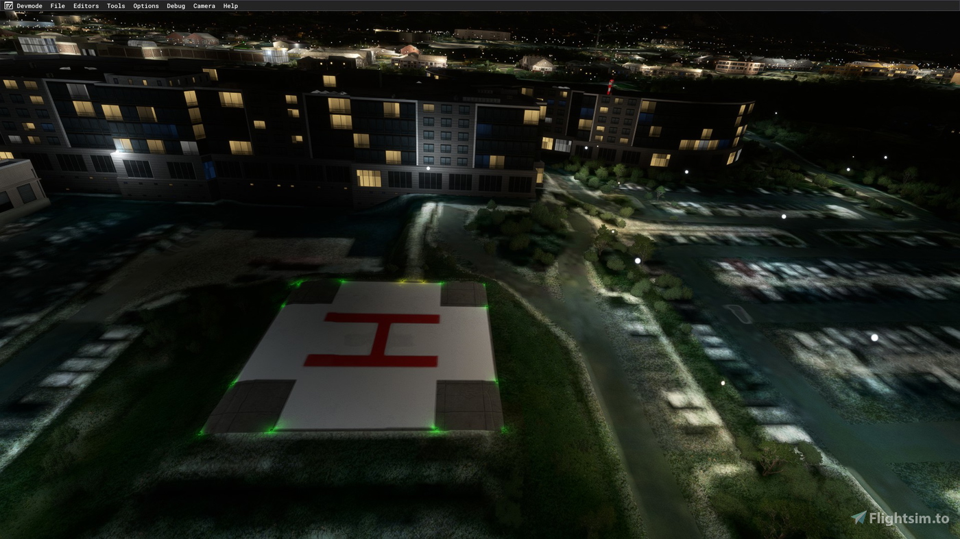 Mc Kay-Dee Hospital Center Heliport pour Microsoft Flight Simulator | MSFS